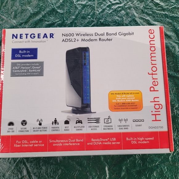 netgear | Networking | Netear Dgnd370 Router | Poshmark